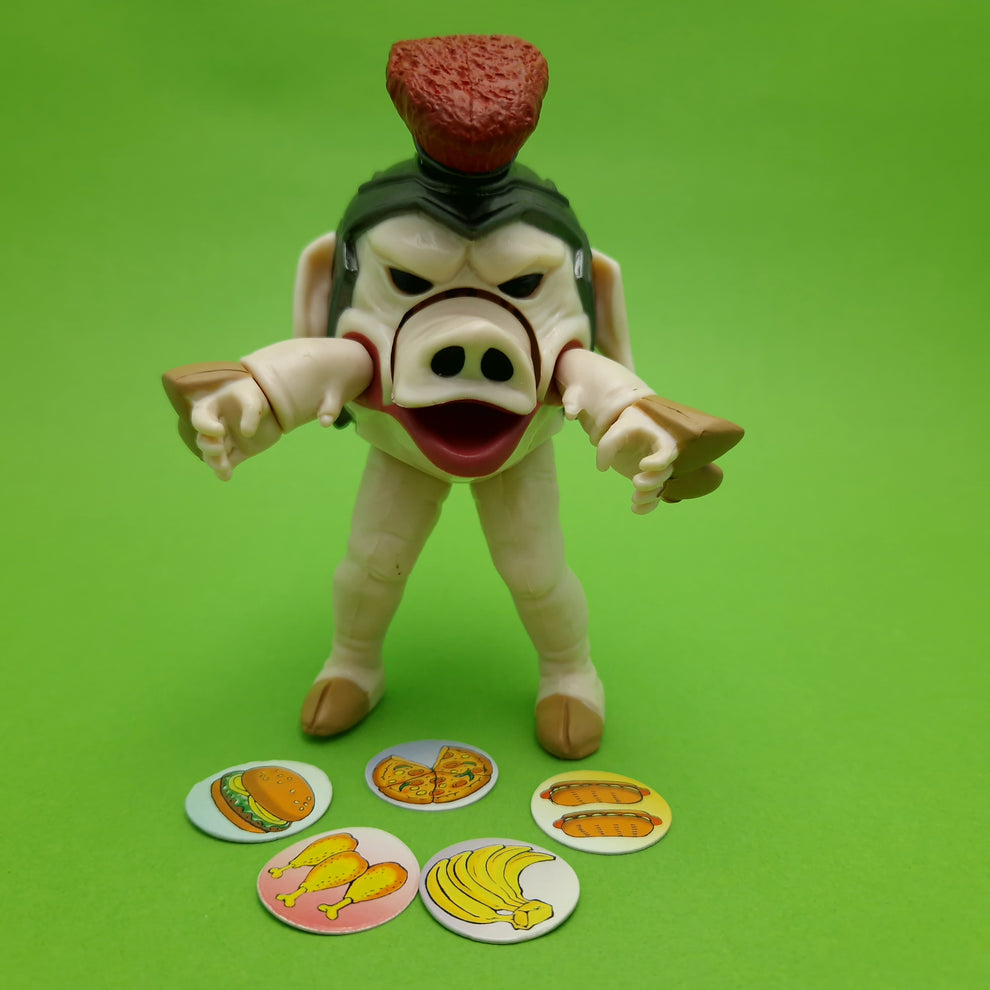 POWER RANGERS MMPR ☆ EVIL SPACE Mutant PUDGY PIG Action Figure ☆ Vinta ...