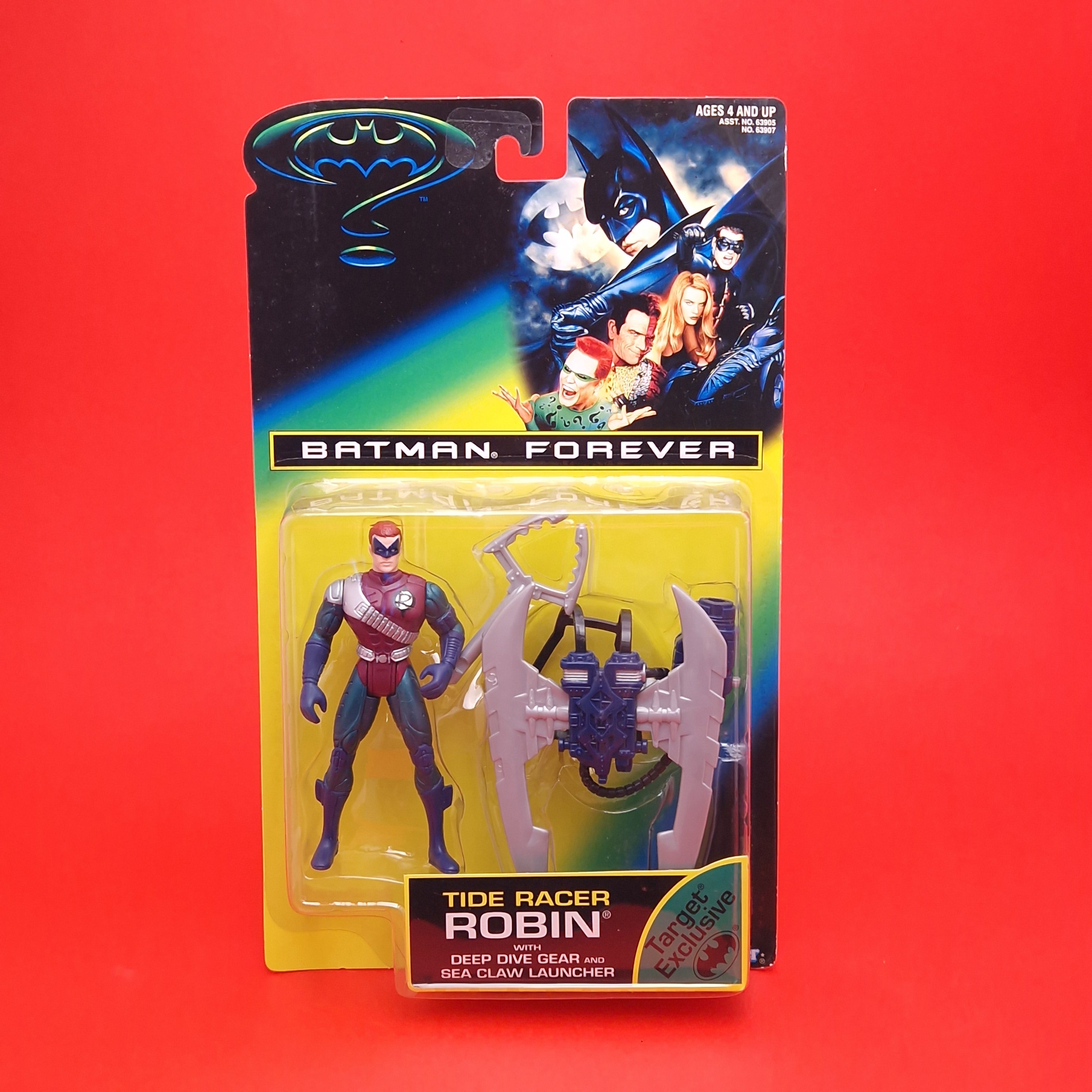 BATMAN FOREVER ☆ Target Exclusive TIDE RACER ROBIN Figure ☆ Vintage Ke ...