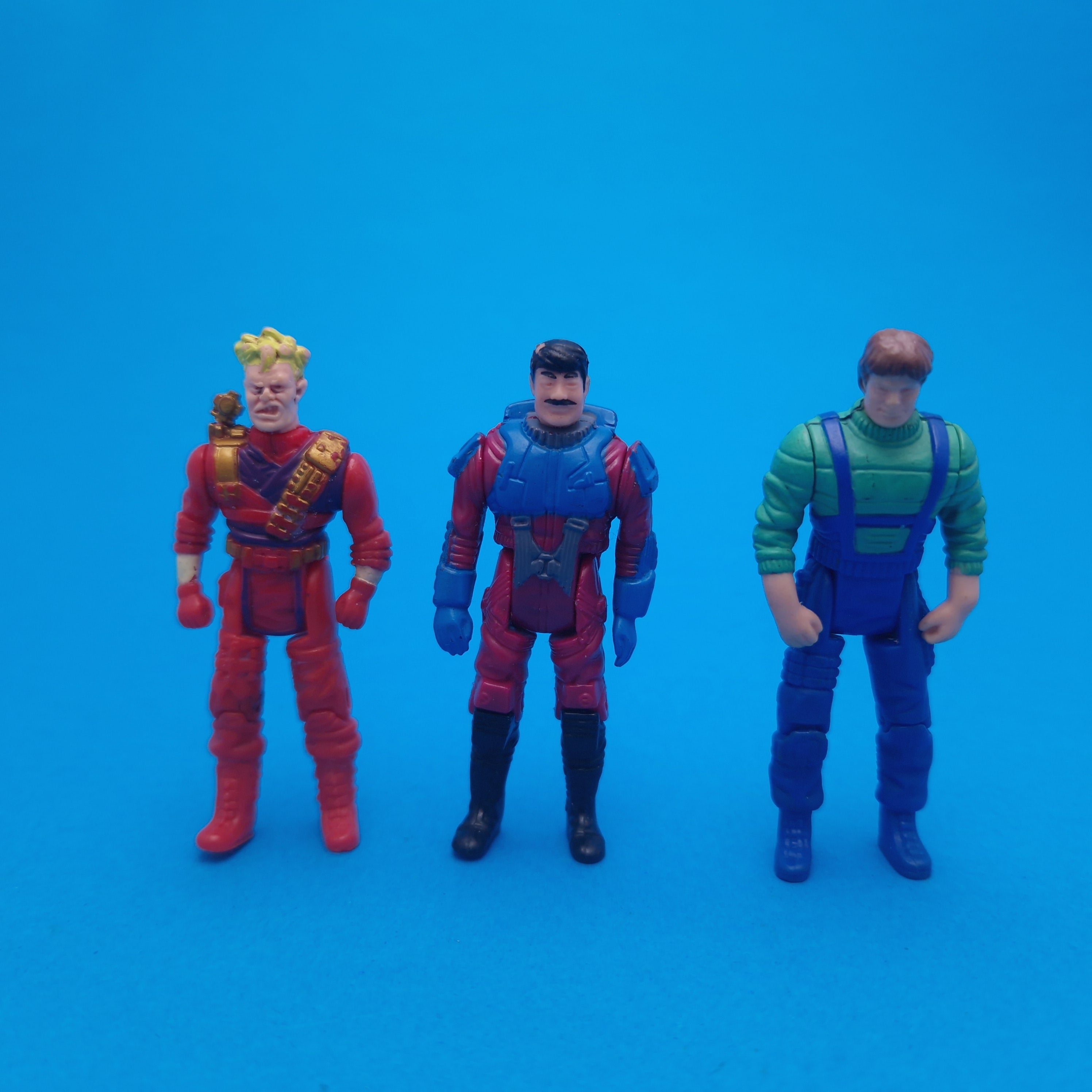 M.A.S.K ☆ EURO FLOYD MALLOY JULIO LOPEZ JAQUES LAFLEUR Figures ☆ Vinta ...